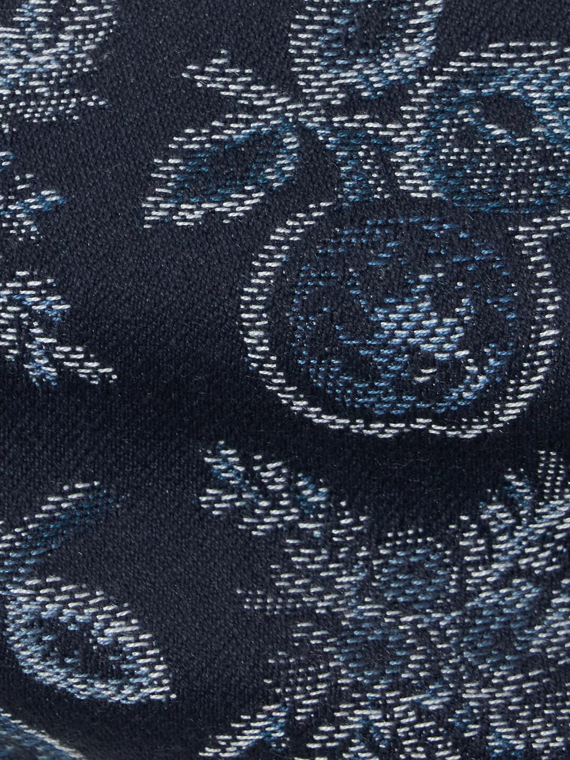 ETRO - Embroidered Denim Crop Top Etro