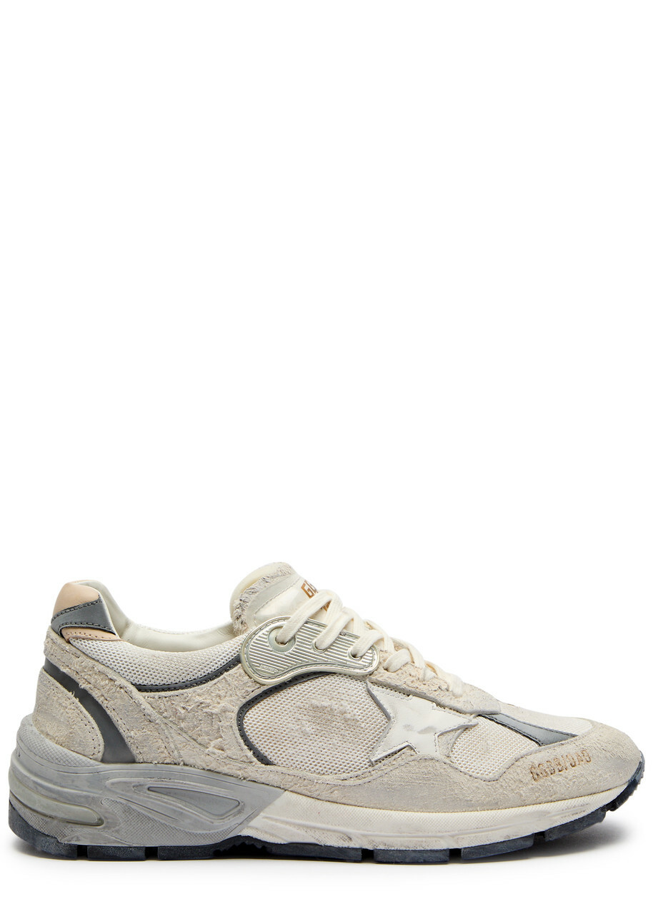 Golden Goose Running Dad Panelled Mesh Sneakers White Golden Goose ...