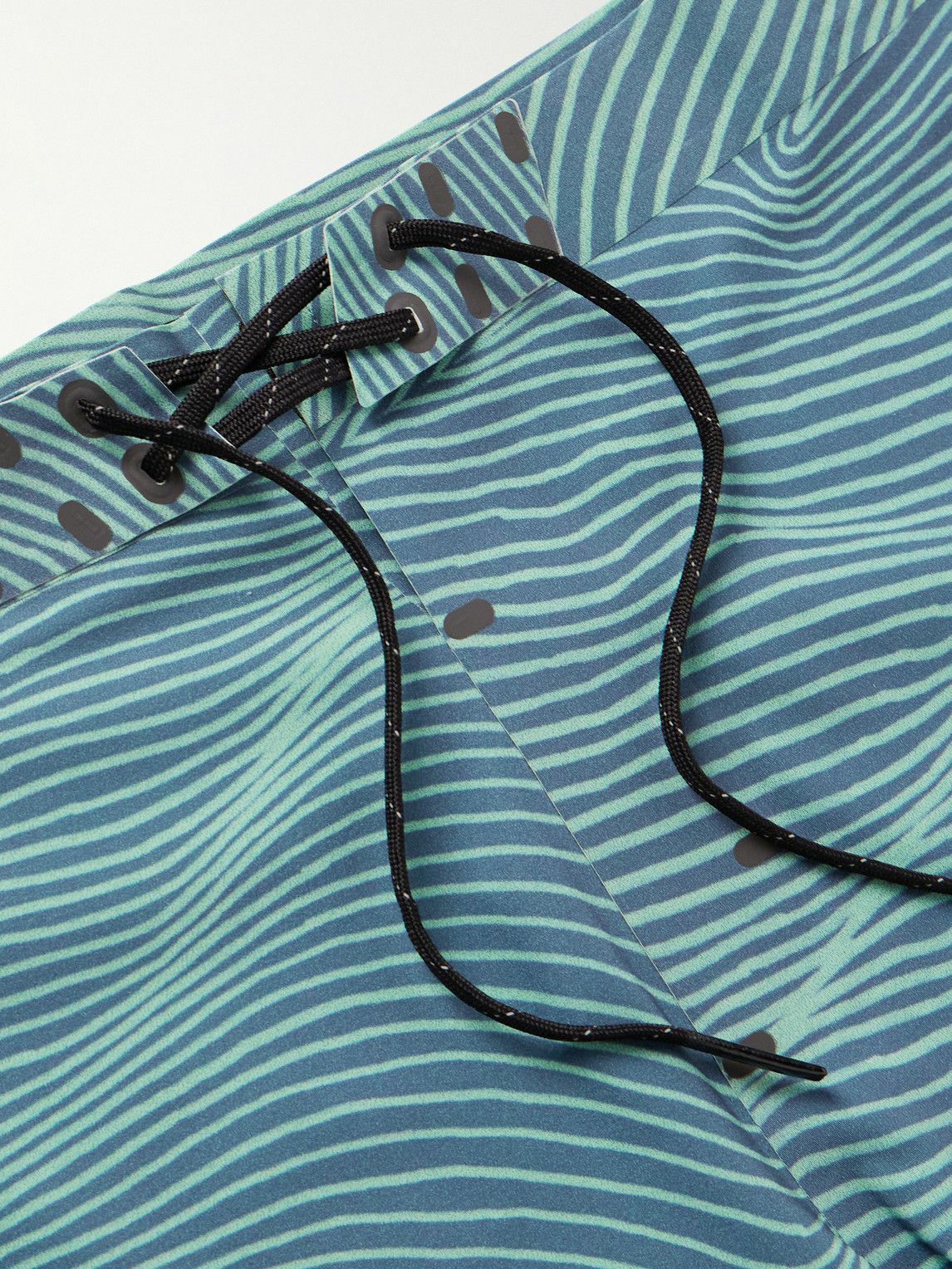 Outerknown - Apex Long-Length Printed Recycled Swim Shorts - Blue ...