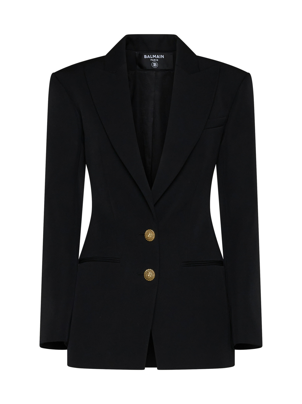 Balmain Fitted Single-breasted Blazer Balmain