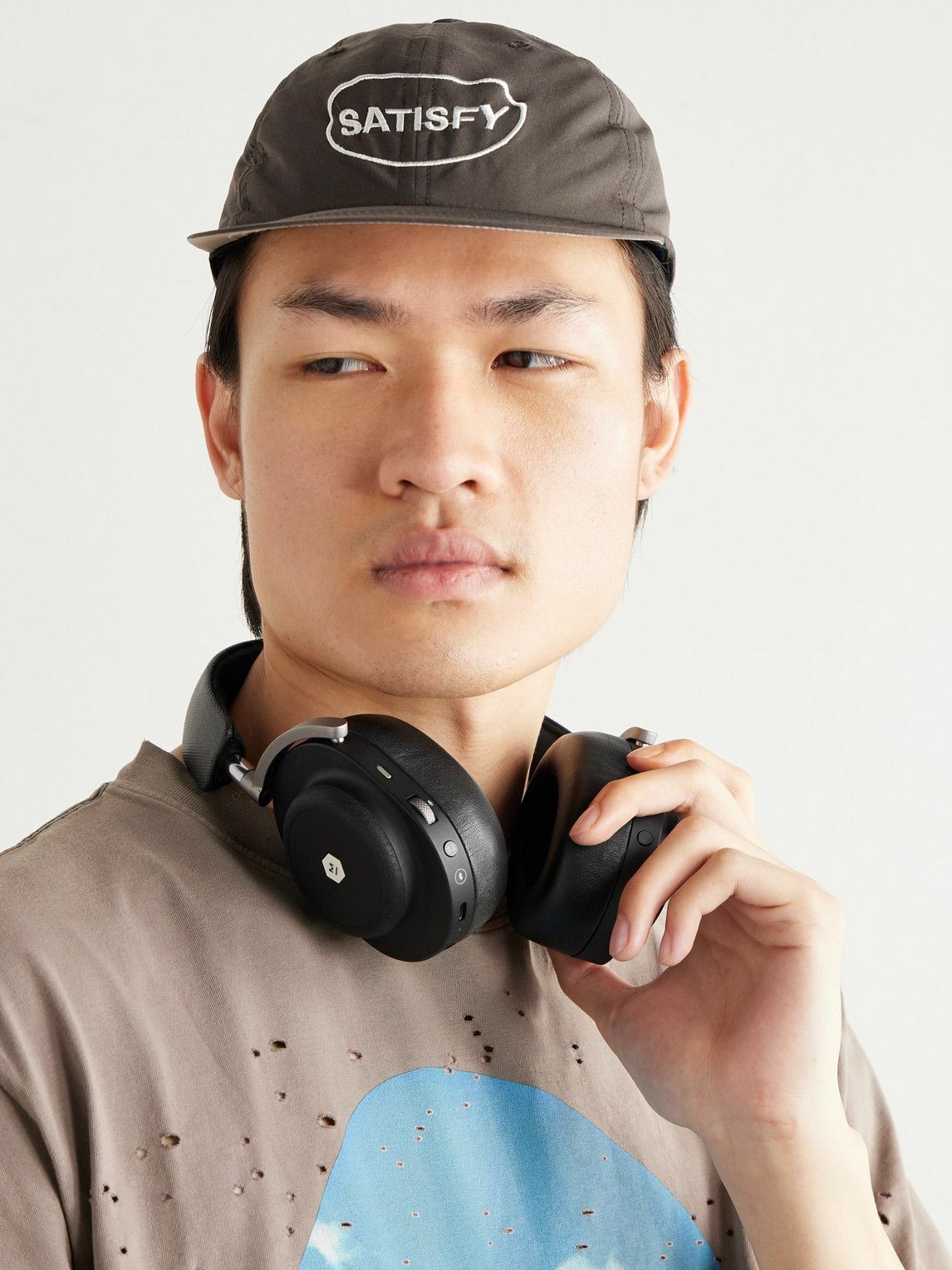 Satisfy - Logo-Embroidered Peaceshell™ Cap - Brown Satisfy