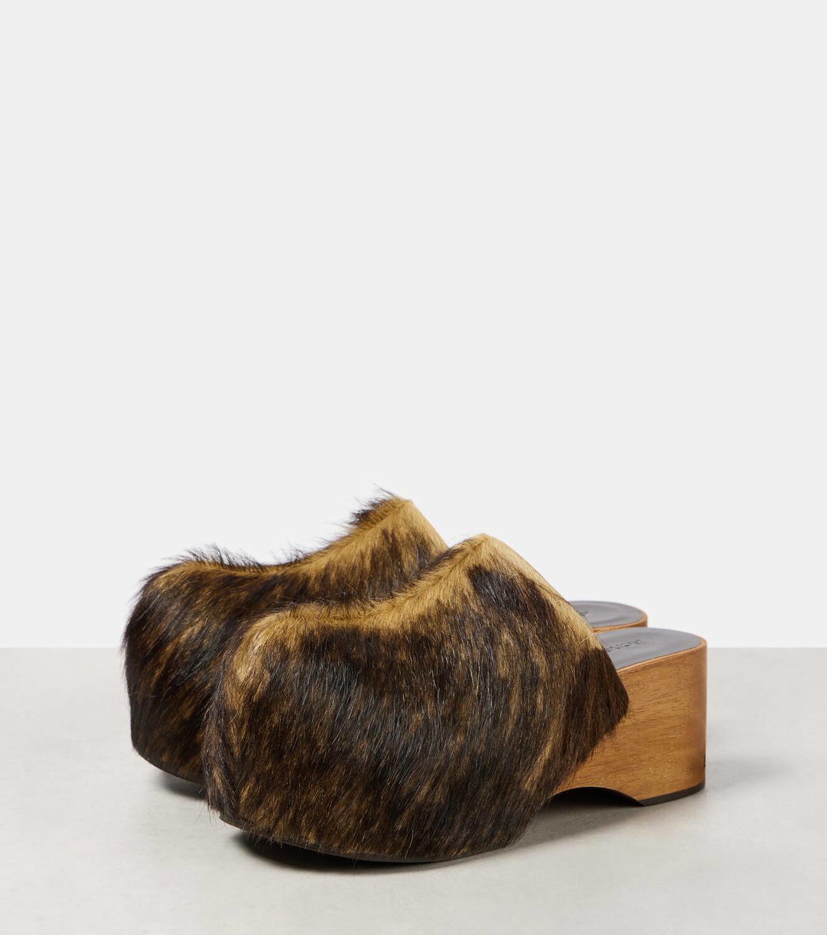 Acne Studios Calf hair clogs Acne Studios