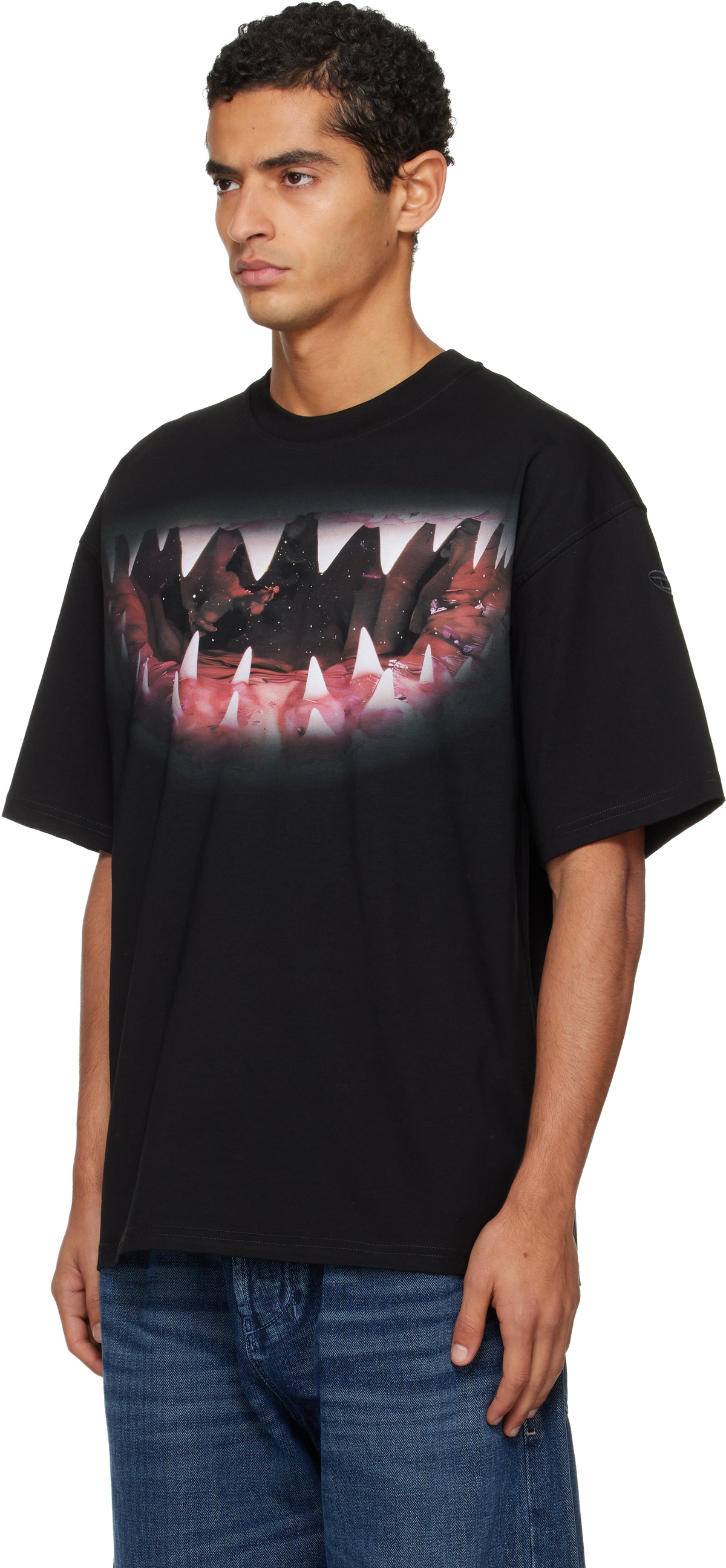 Diesel Black T-Boxt-T21 T-shirt Diesel