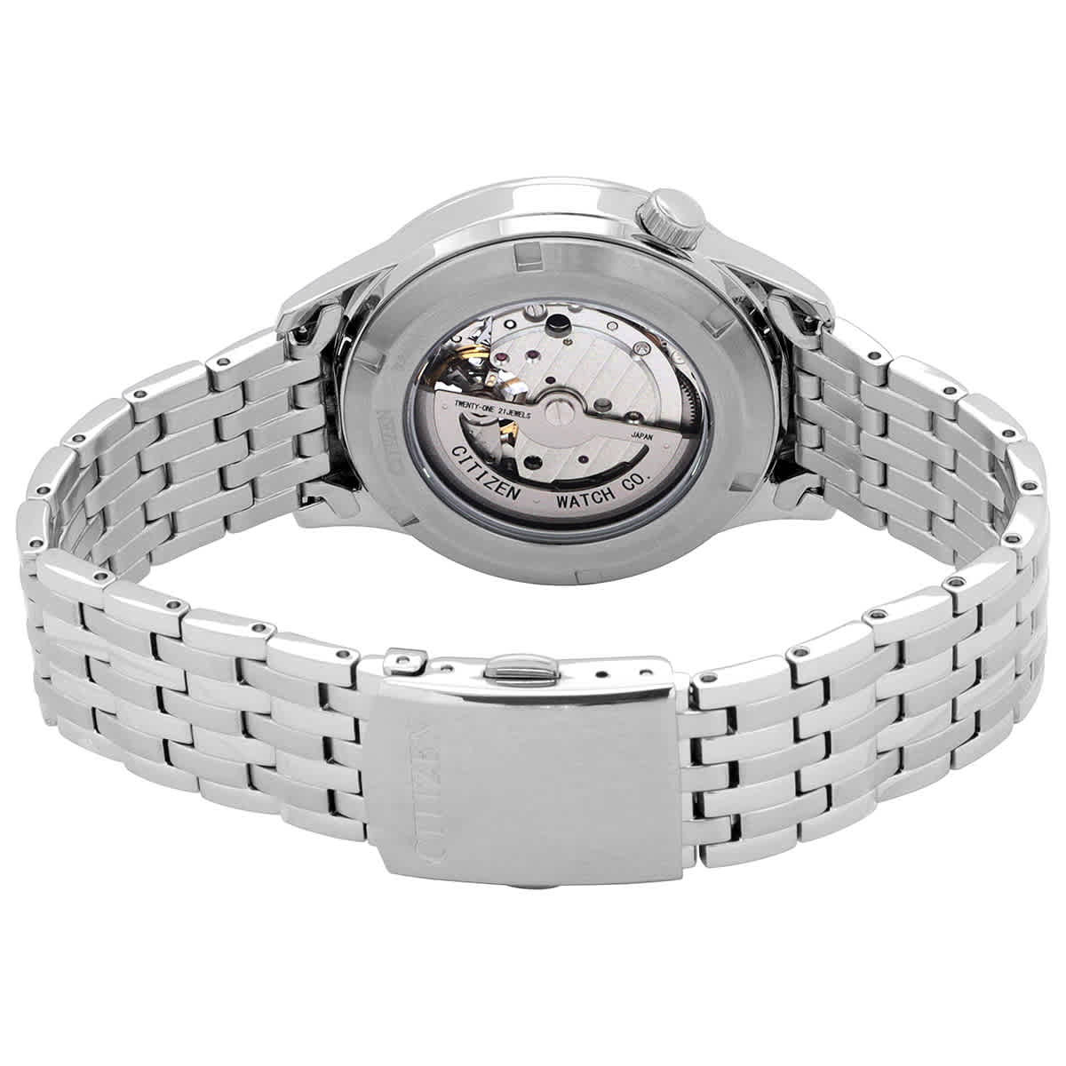 Citizen Automatic Blue Dial Mens Watch NH9130-84L Citizen