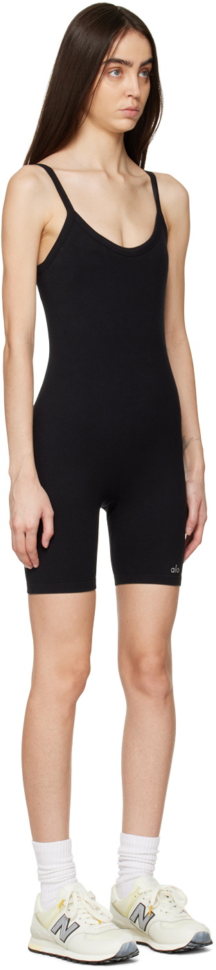 Alo Black Mellow Bodysuit Aloye