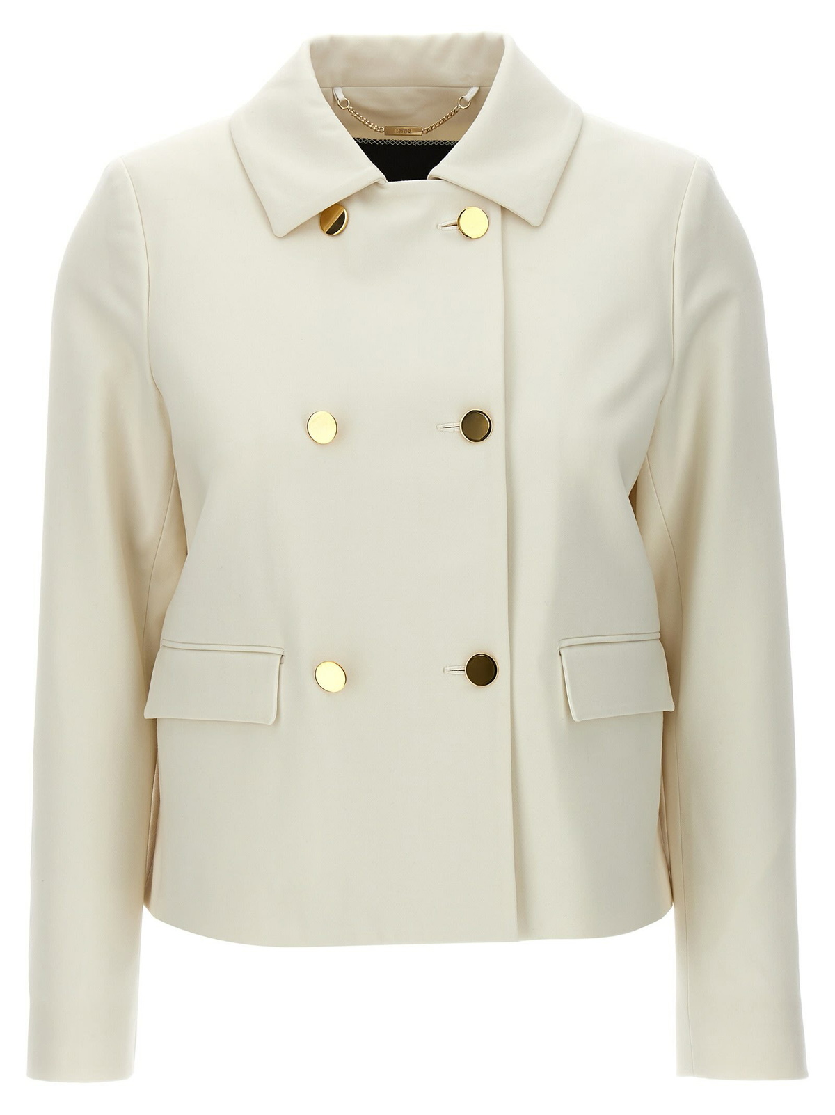 Kiton Cropped Double-breasted Jacket Kiton