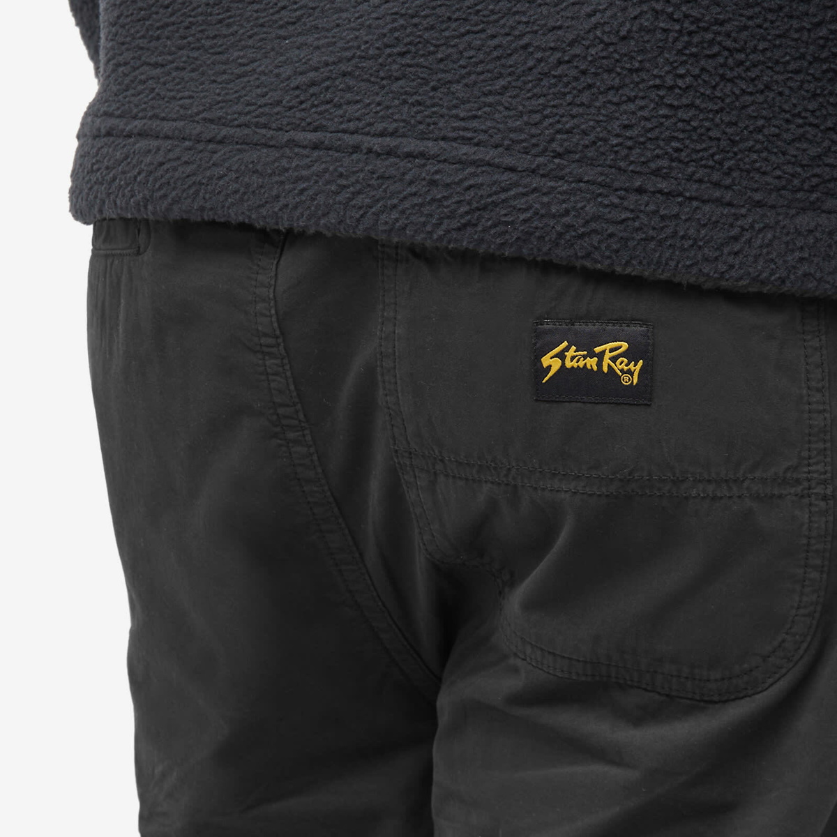 Stan Ray Men's Rec Pant in Black Poplin Stan Ray
