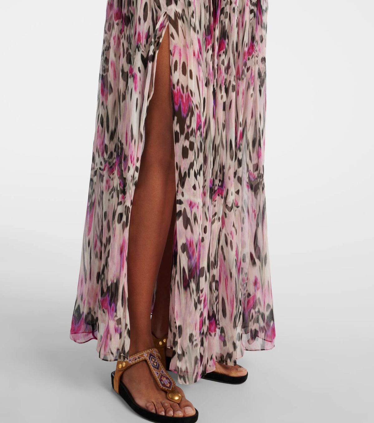 Isabel Marant Rafael printed silk maxi dress Isabel Marant