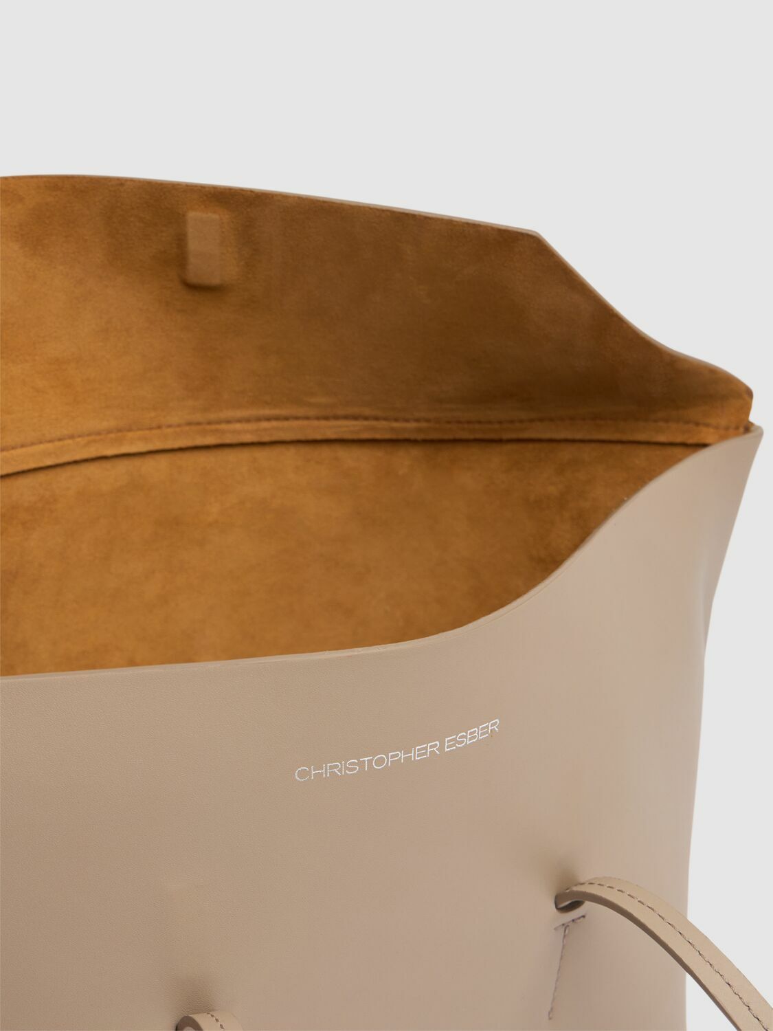 CHRISTOPHER ESBER Small Arke Leather Tote Bag Christopher Esber