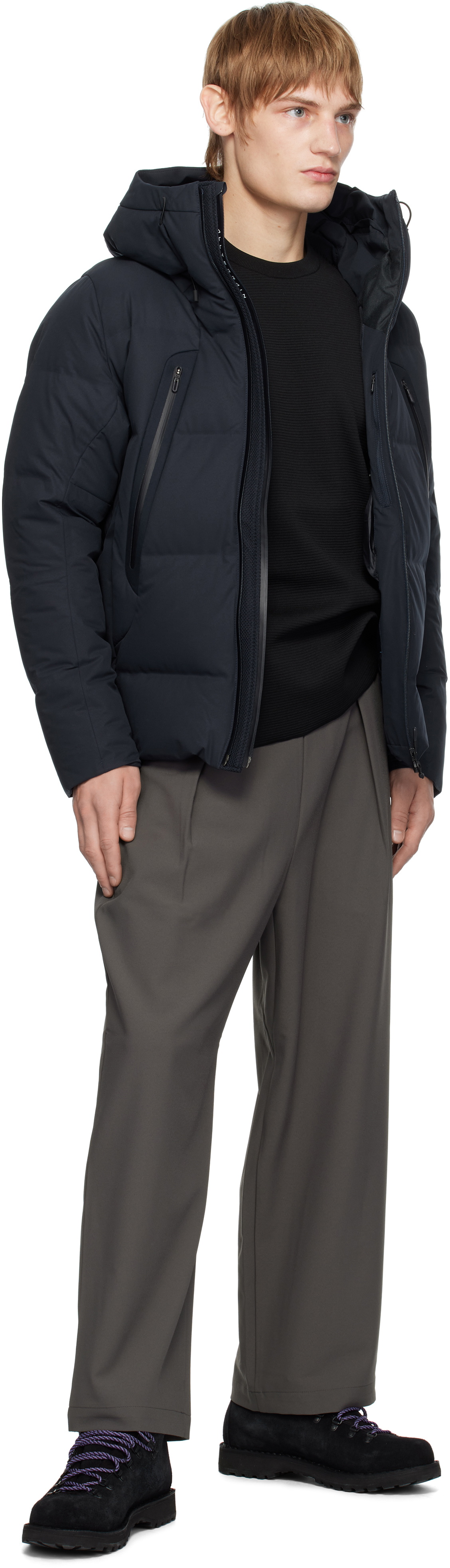 Descente ALLTERRAIN Navy Mizusawa Mountaineer Down Jacket Descente ALLTERRAIN