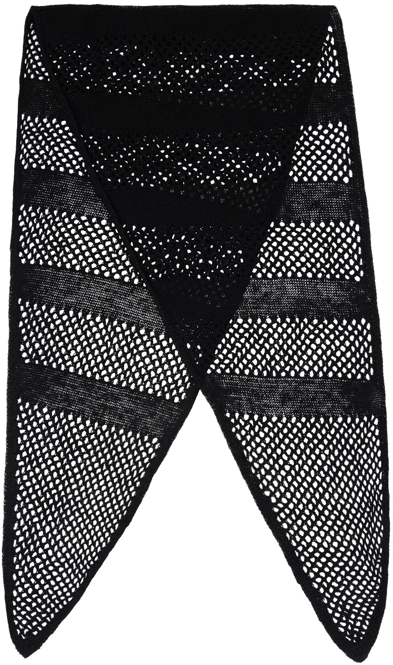 Our Legacy Black Triangle Scarf Our Legacy