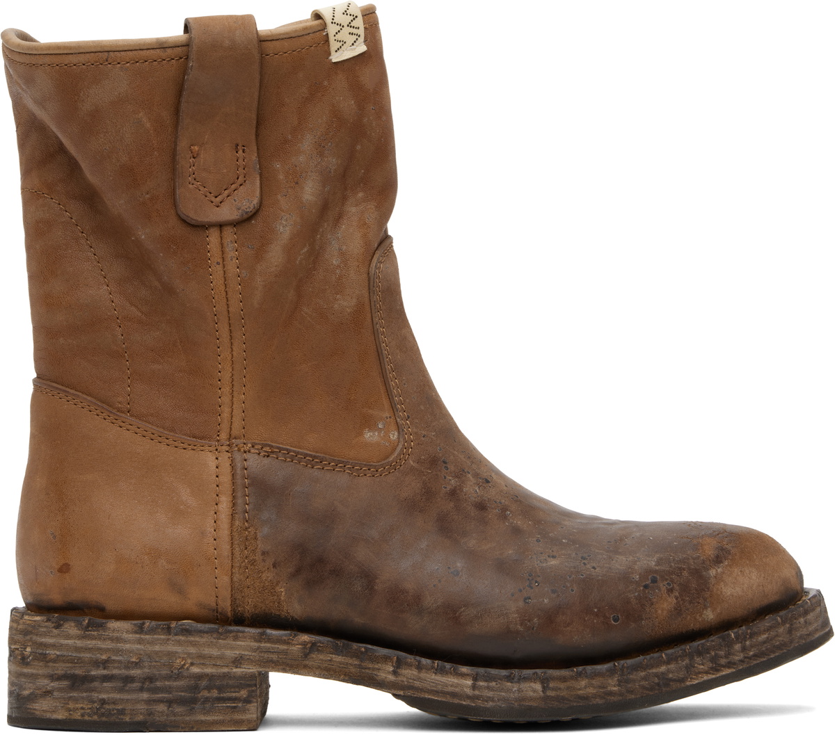 visvim Brown Horsehide Boots Visvim