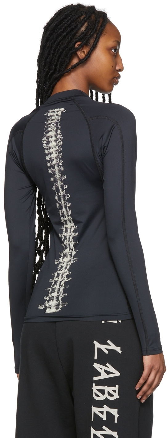 44 Label Group Black Spine Second Skin T-Shirt