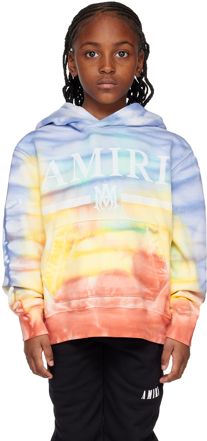 AMIRI Kids Multicolor Tie-Dye Hoodie Amiri