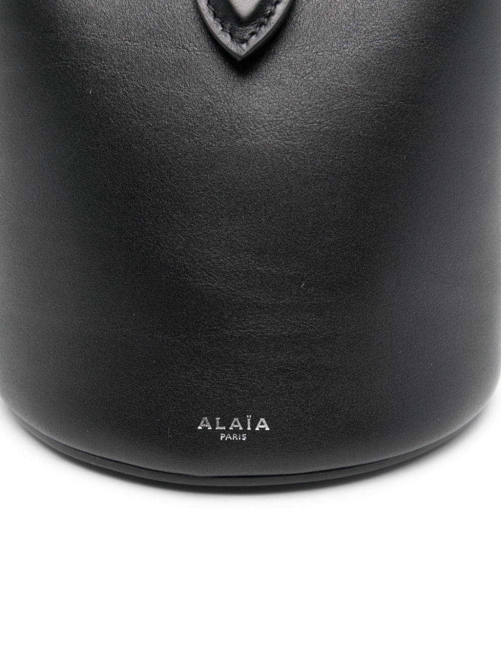 ALAÏA - Ring Mini Leather Bucket Bag ALAÏA