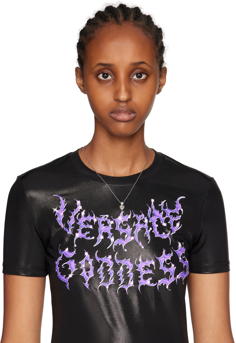 Versace Silver Medusa Necklace Versace