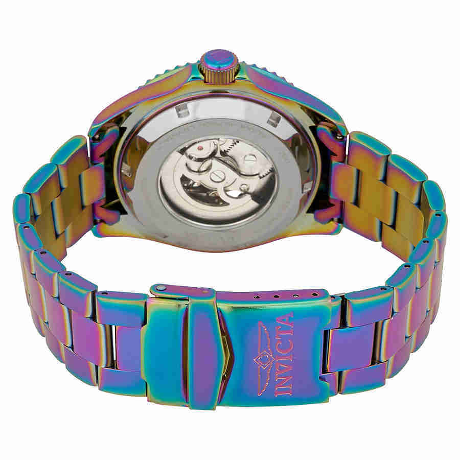 Invicta Pro Diver Automatic Black Dial Iridescent Mens Watch 25341 Invicta