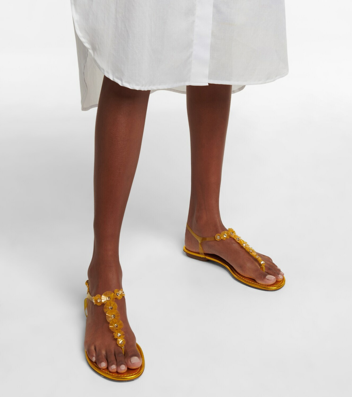 Aquazzura Meteorite embellished PVC sandals Aquazzura