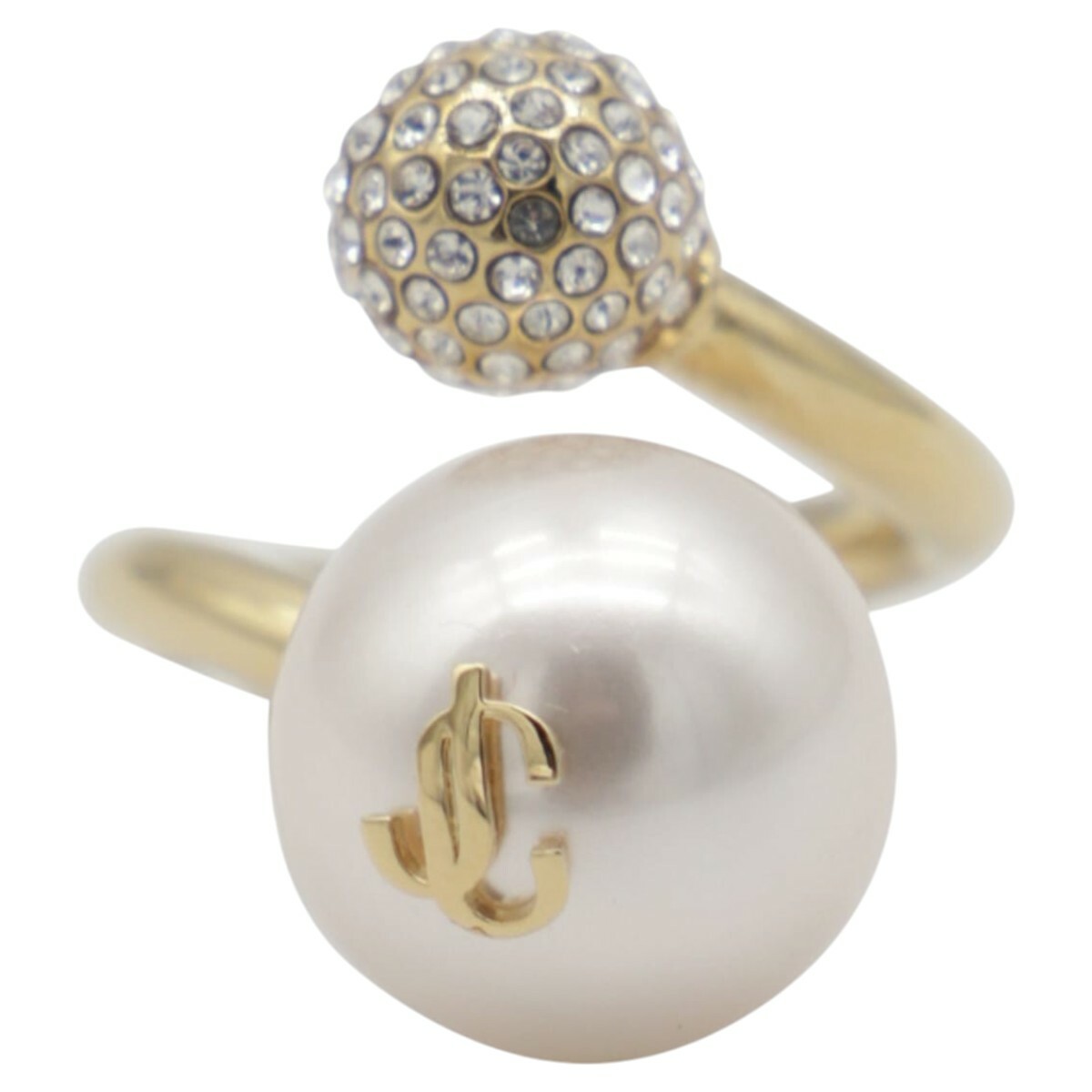 Jimmy Choo Gold Brass Ring Jimmy Choo