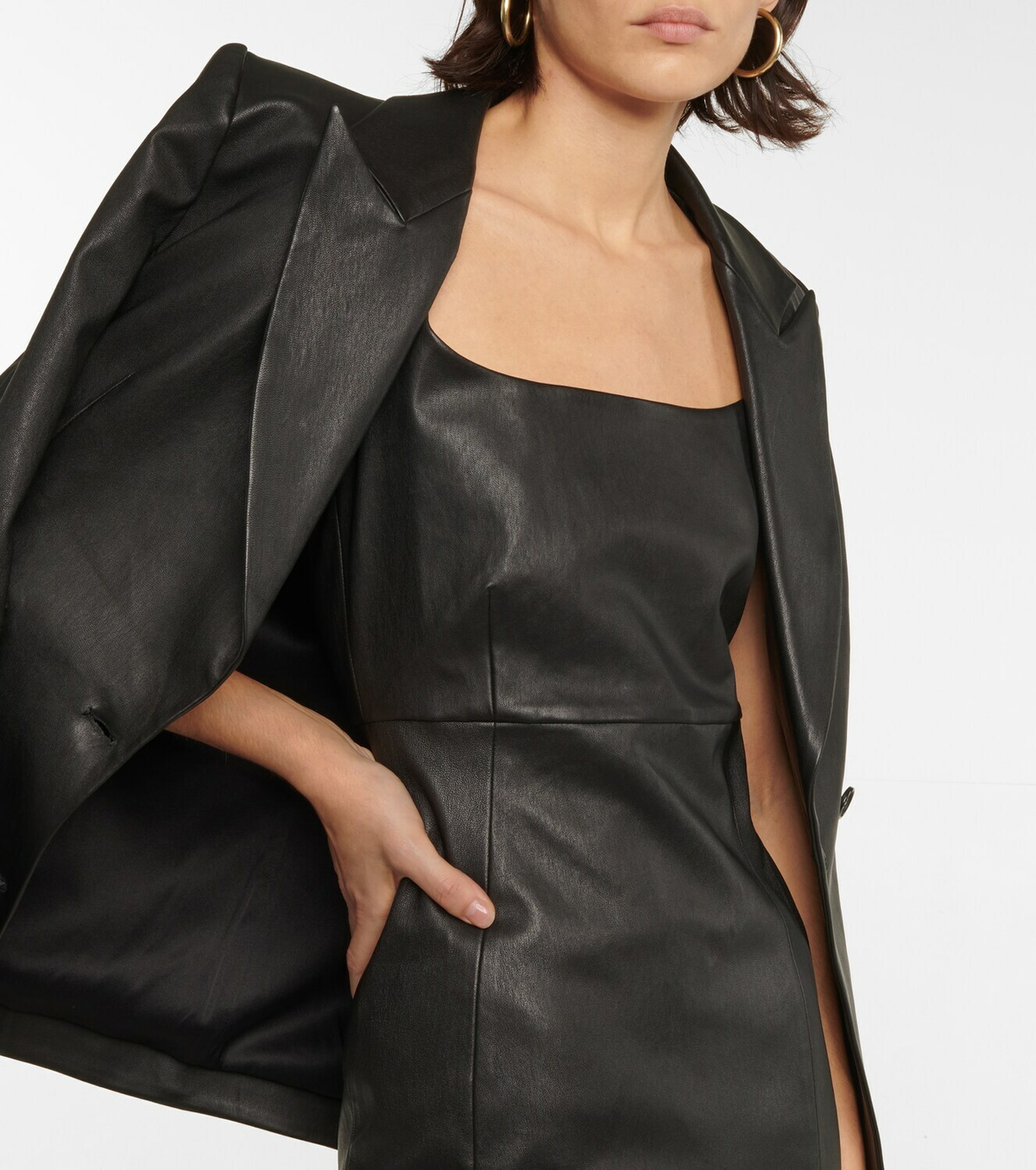 Stouls Vanessa leather minidress Stouls