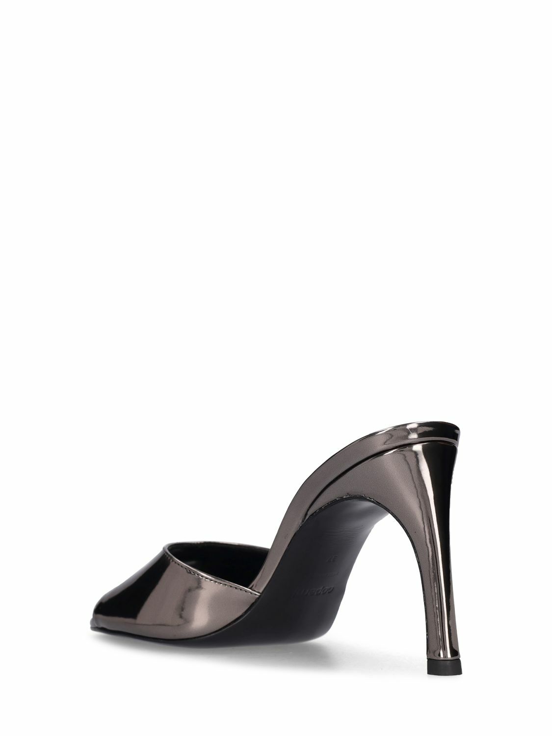 COPERNI - Lvr Exclusive 100mm Laminated Mules Coperni
