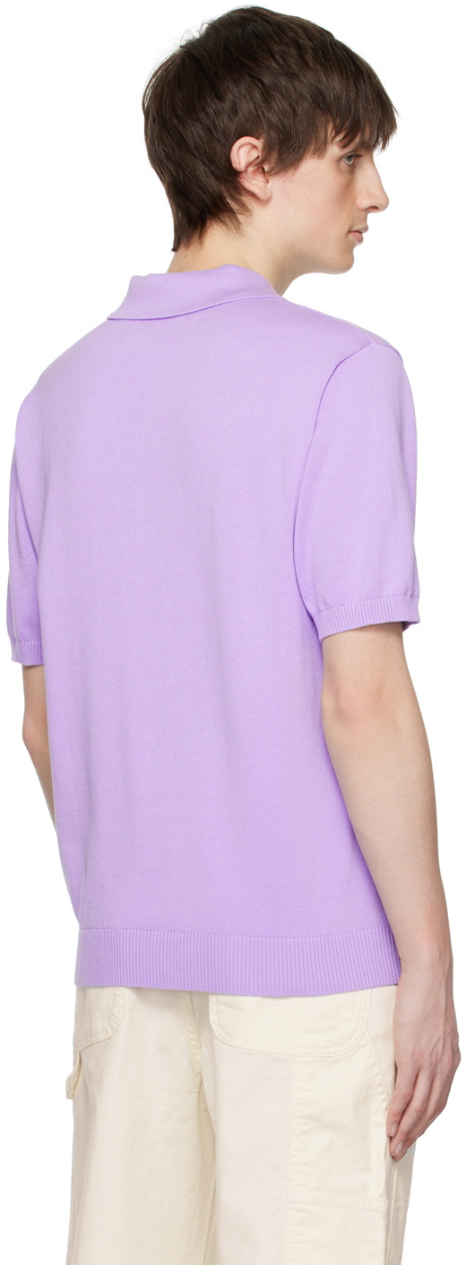 Saturdays NYC Purple Jahmad Polo Saturdays NYC