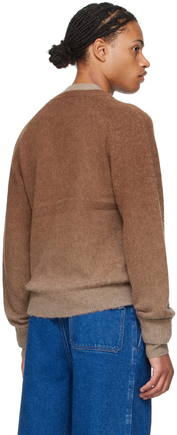 JW Anderson Brown Gradient Sweater JW Anderson