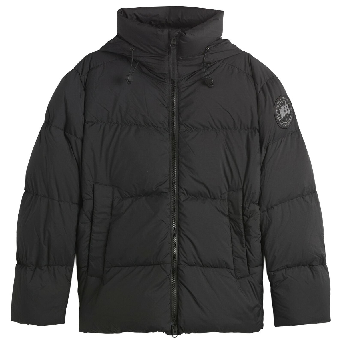 Canada Goose Men's Crofton Matte Puffer Jacket in Black Canada Goose