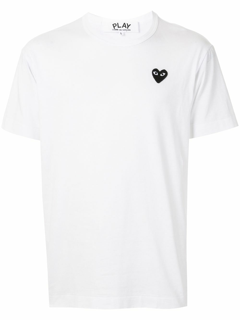 COMME DES GARCONS PLAY - Logo Cotton T-shirt Comme des Garcons Play