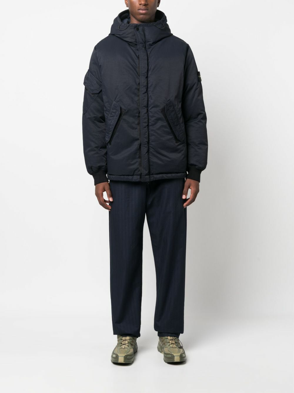 STONE ISLAND - Nylon Padded Jacket Stone Island