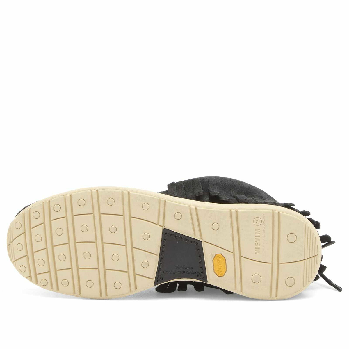 Visvim Men's FBT Shaman Folk in Black Visvim