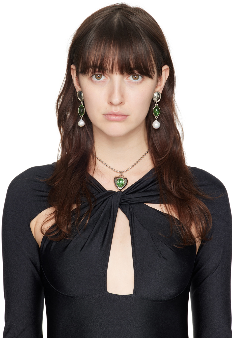 Mondo Mondo Silver Sirena Earrings Mondo Mondo