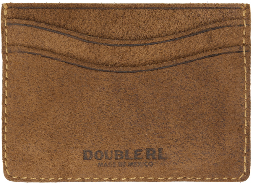 RRL Brown Roughout Card Holder RRL