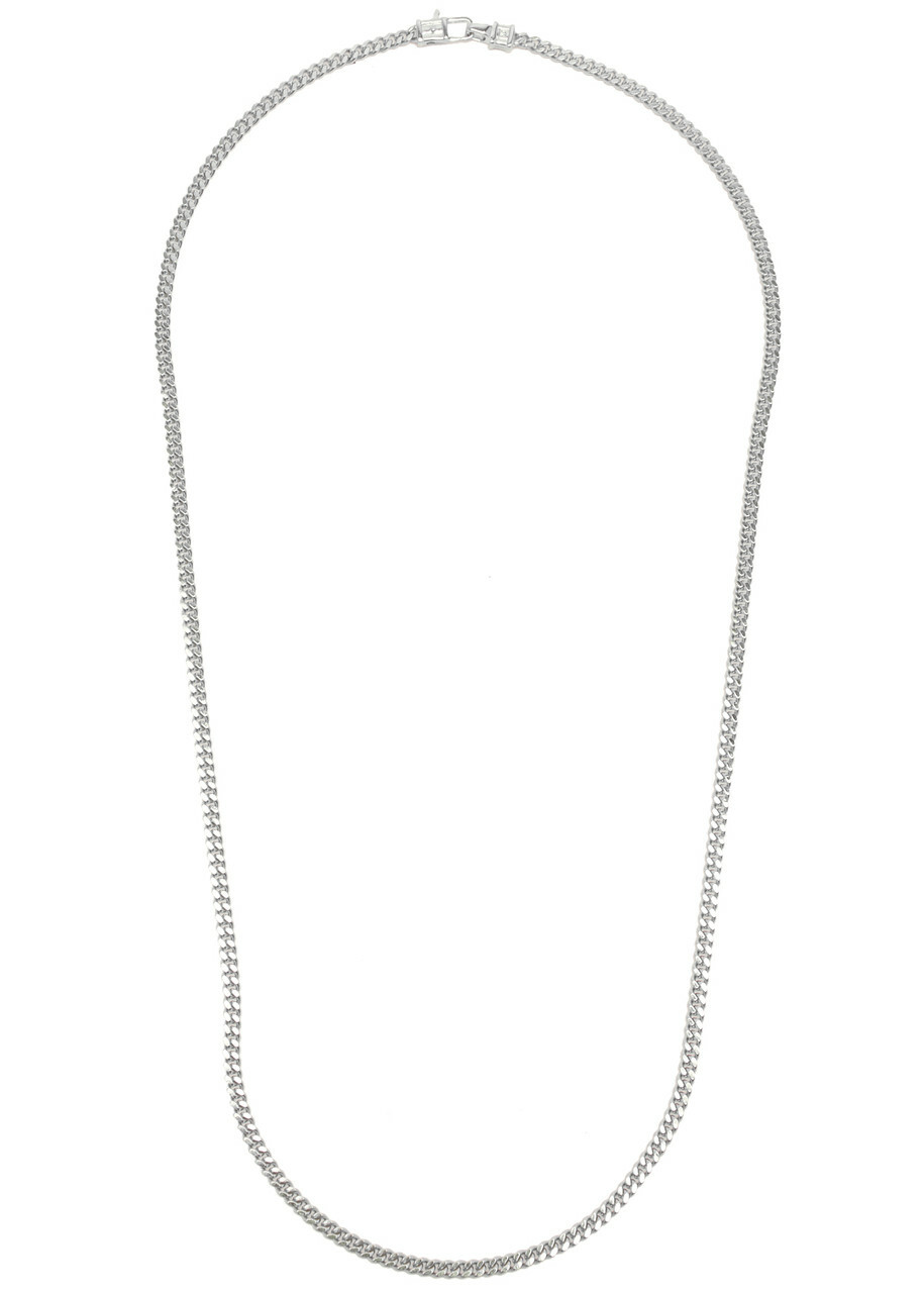 Tom Wood Curb M Sterling Silver Chain Necklace - One Size Tom Wood
