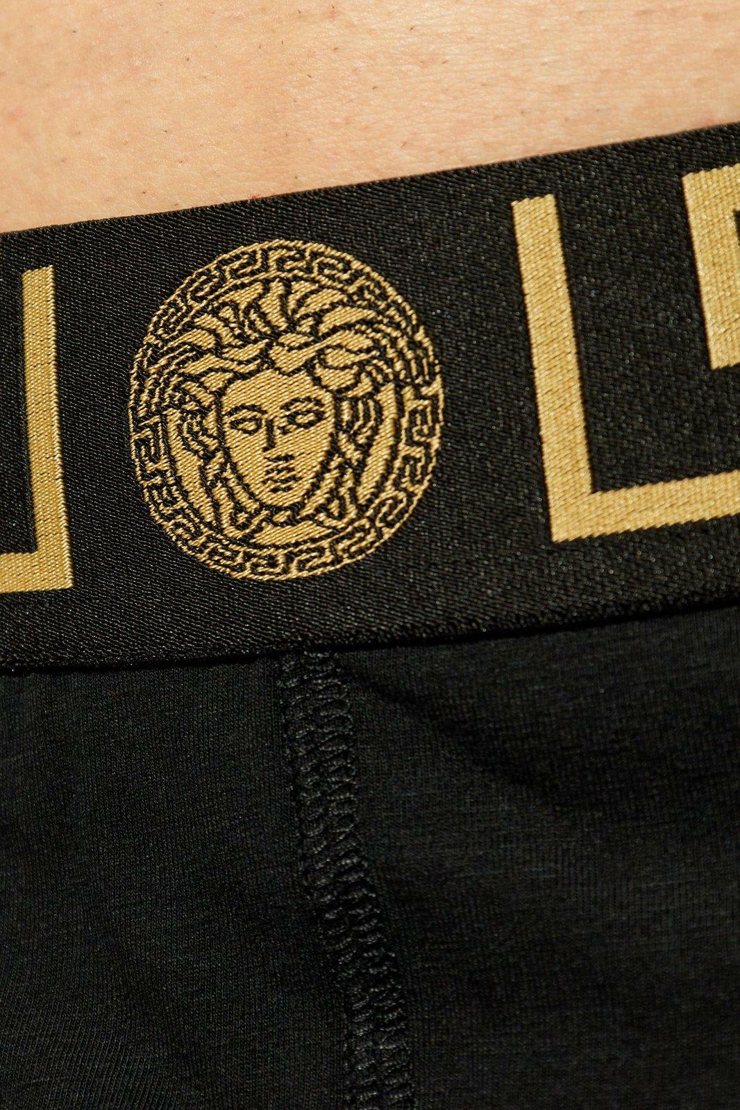 Versace Greca-border Three-pack Boxer Briefs Versace