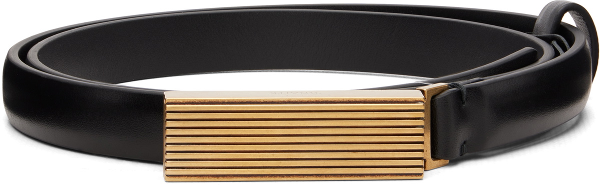 KHAITE Black Empire Belt Khaite