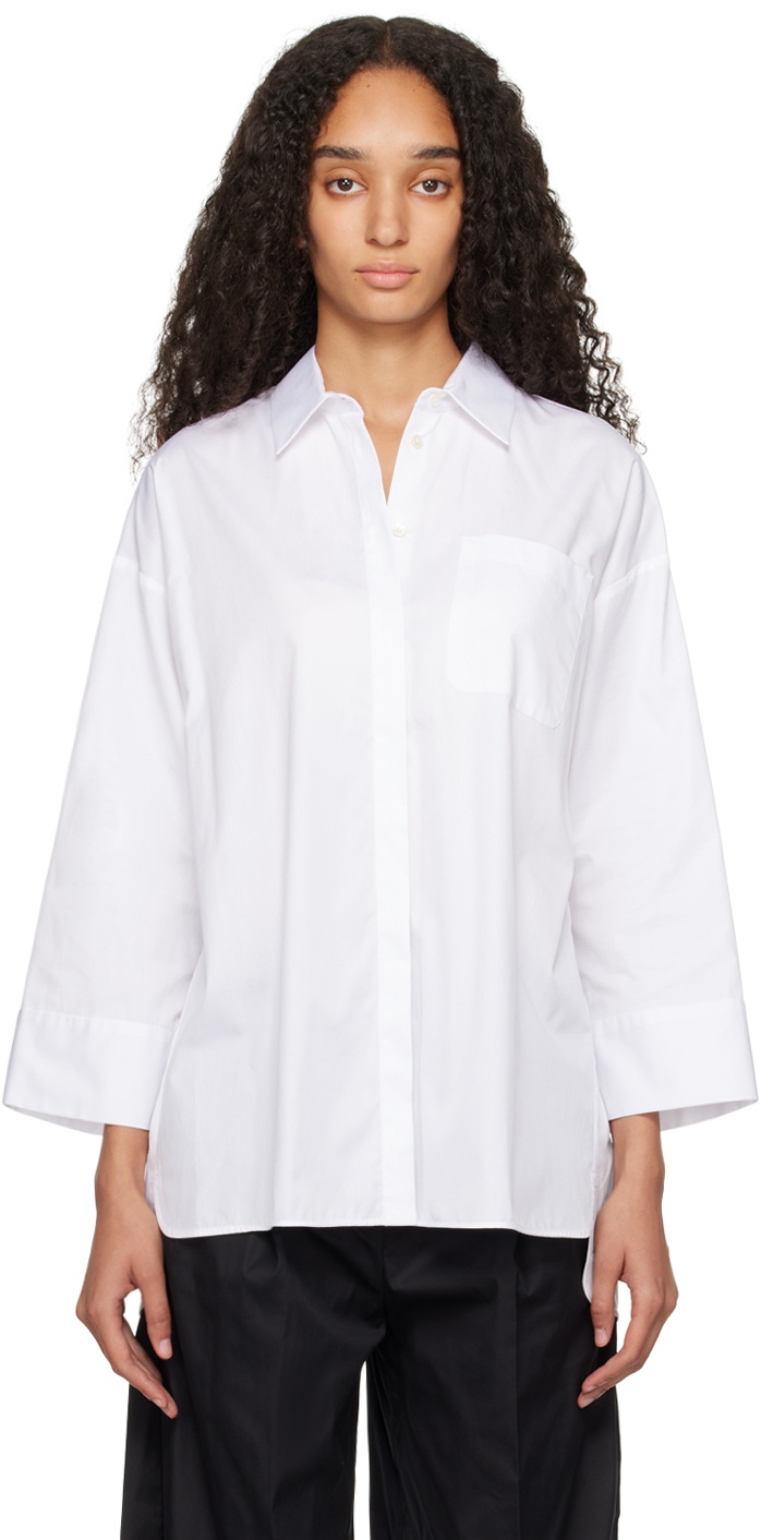 Max Mara White Fano Shirt Max Mara