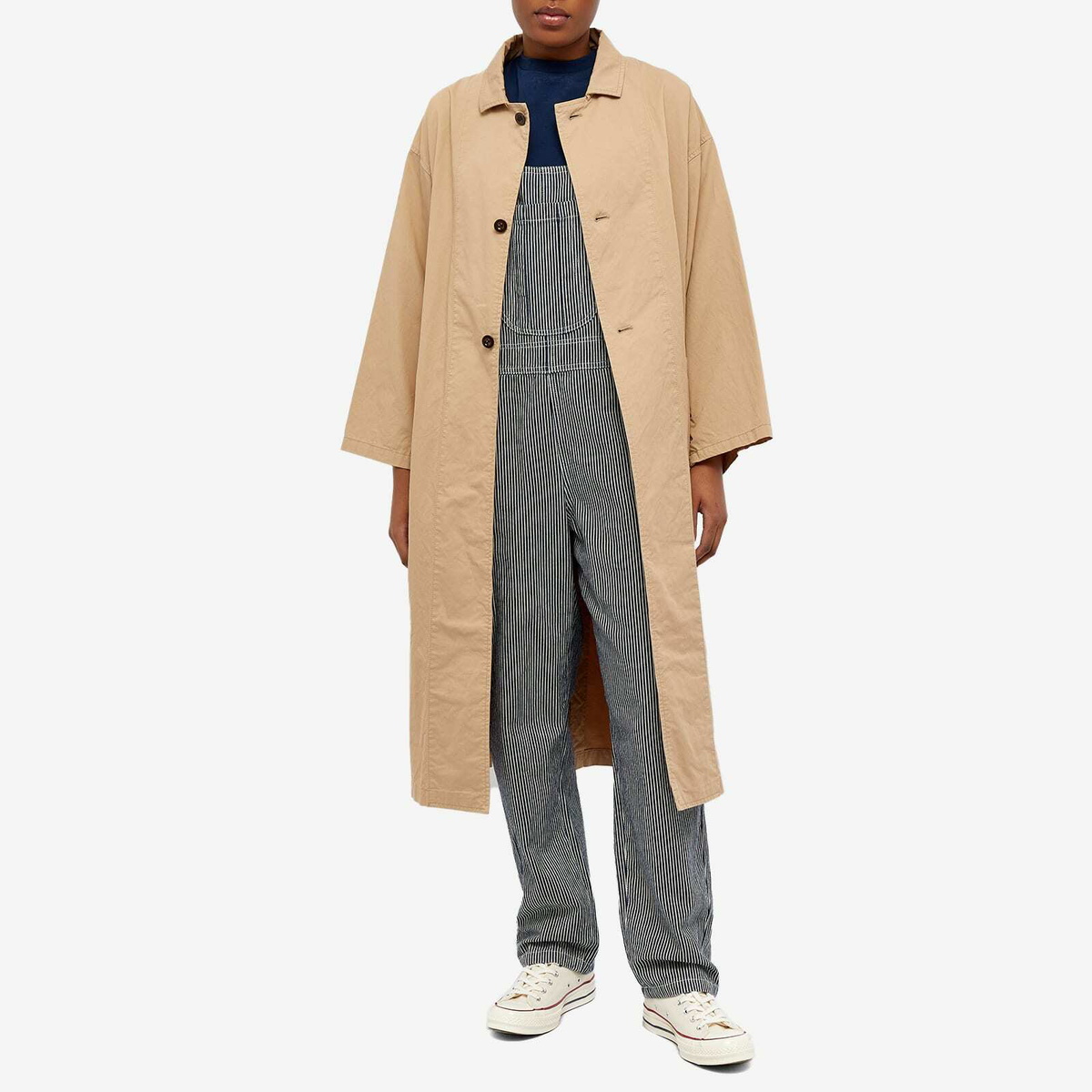 Beams Boy Women's Trench Coat in Beige Beams Boy