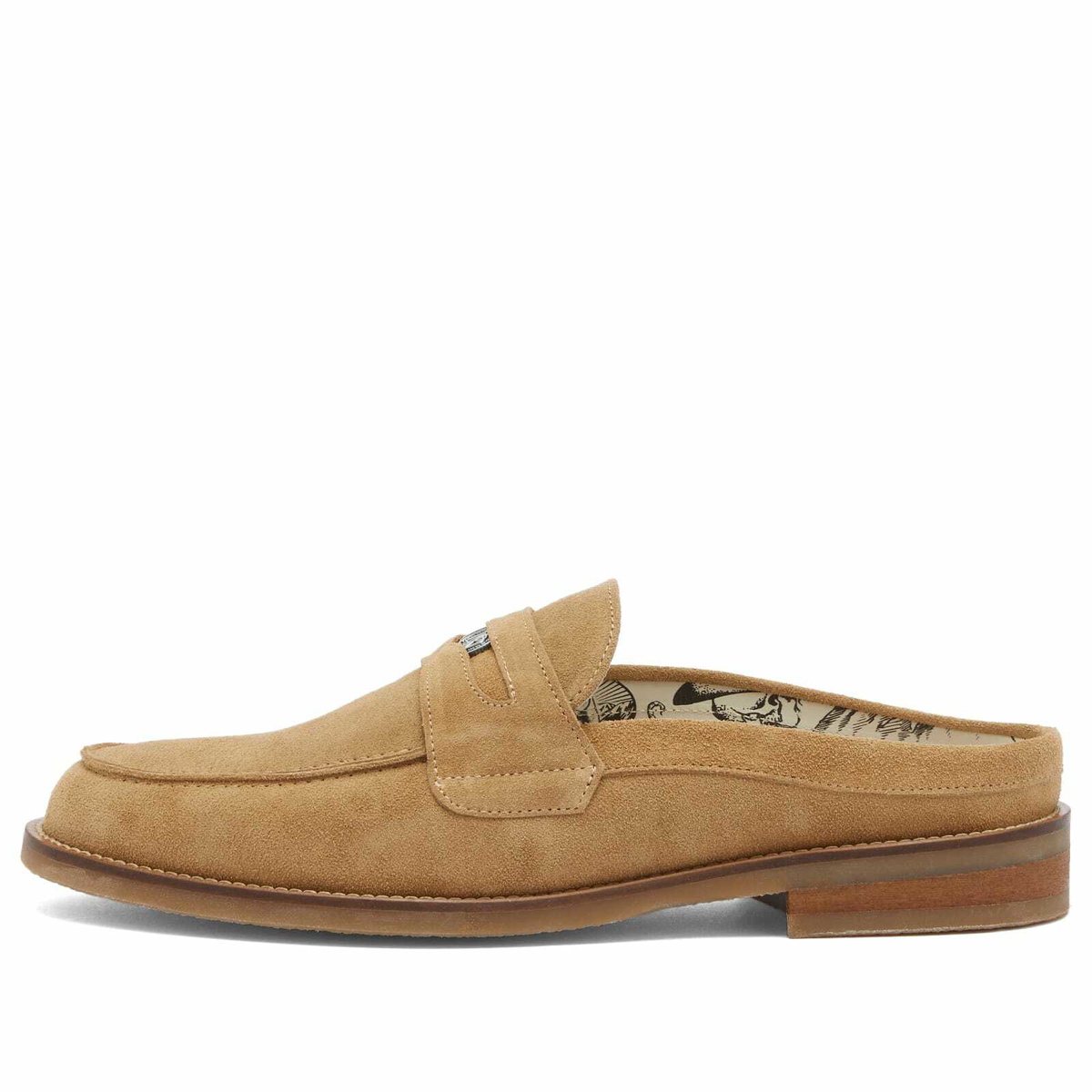 Represent Men's D+D Mule Loafer in Barley Represent