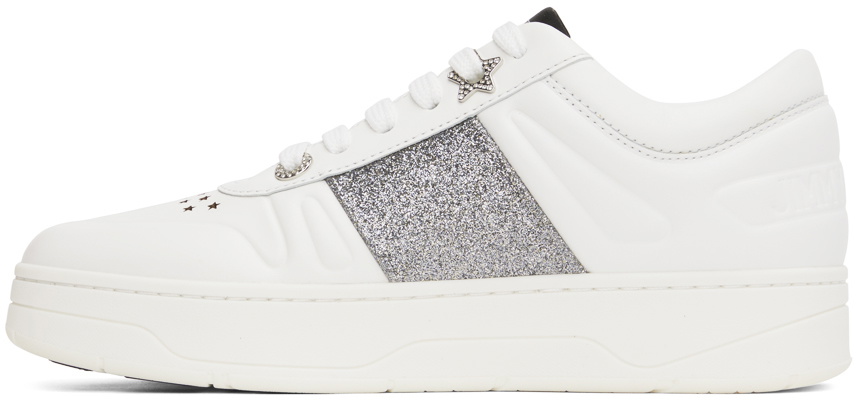 Jimmy Choo White Hawaii Sneakers Jimmy Choo