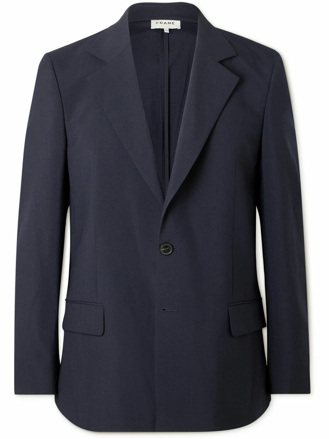 FRAME - Wool Blazer - Blue Frame Denim