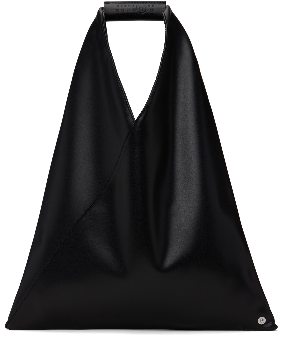 MM6 Maison Margiela Black Triangle Classic Small Tote MM6 Maison Margiela