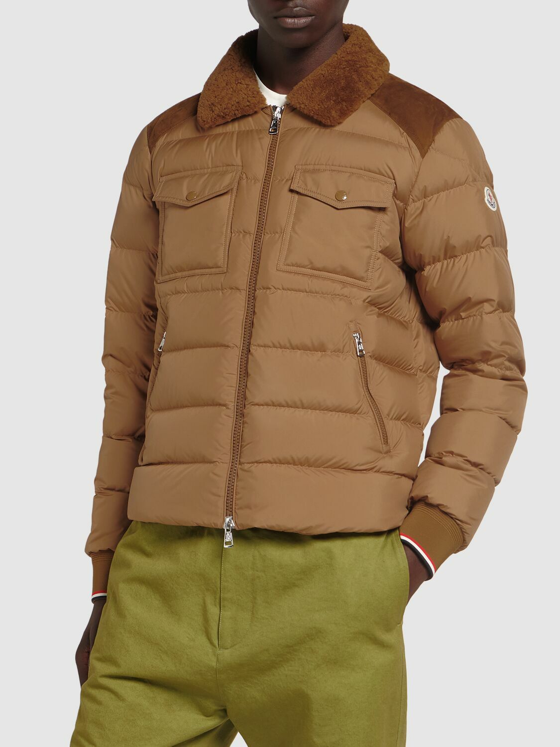 MONCLER - Lightweight Tech Down Jacket Moncler