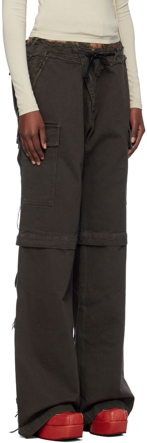 Ottolinger Brown Baggy Cargo Pants Ottolinger