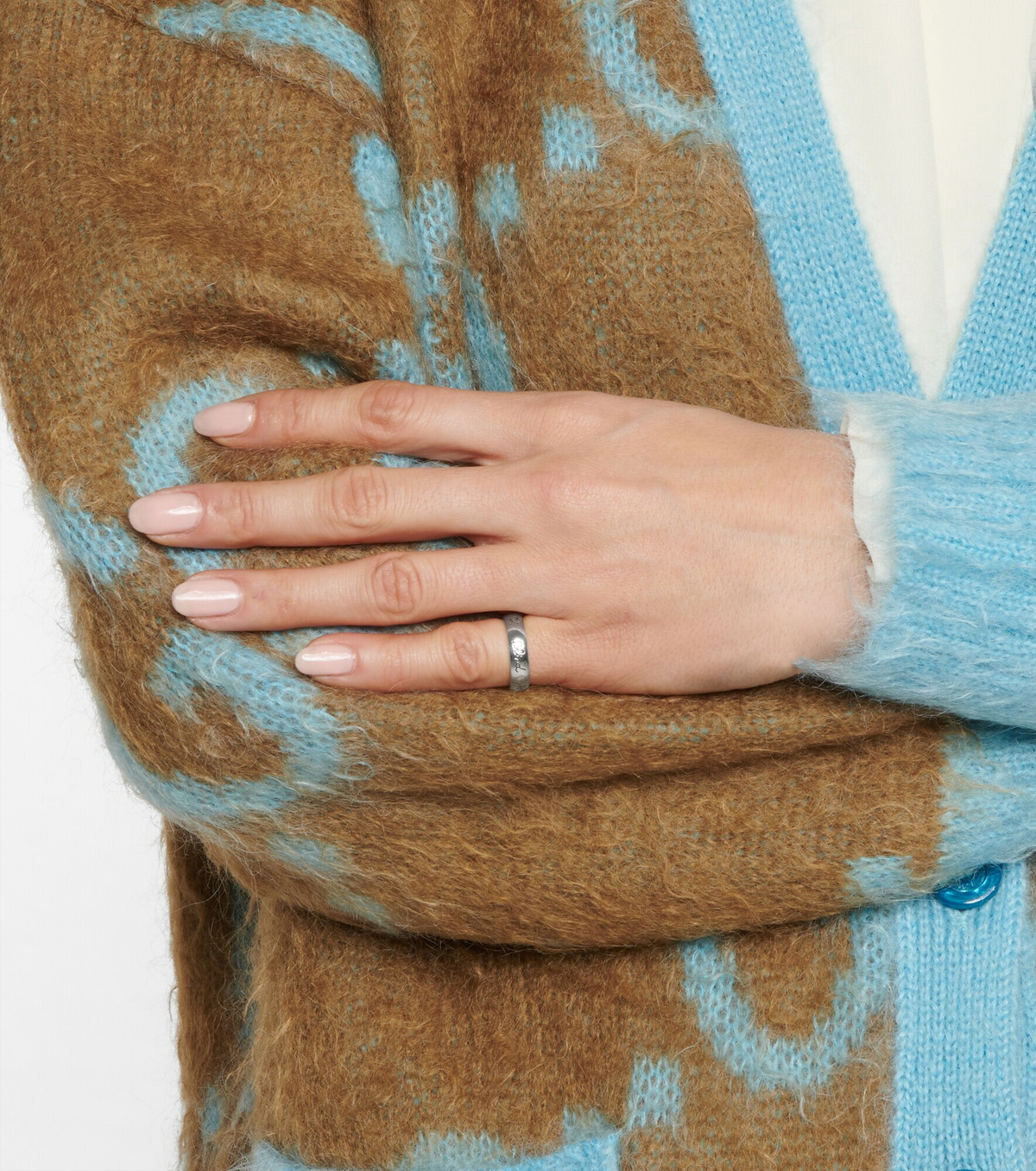 Gucci - Engraved sterling silver ring Gucci