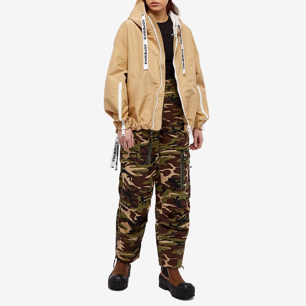 Khrisjoy Women's Windbreaker in Sand Khrisjoy