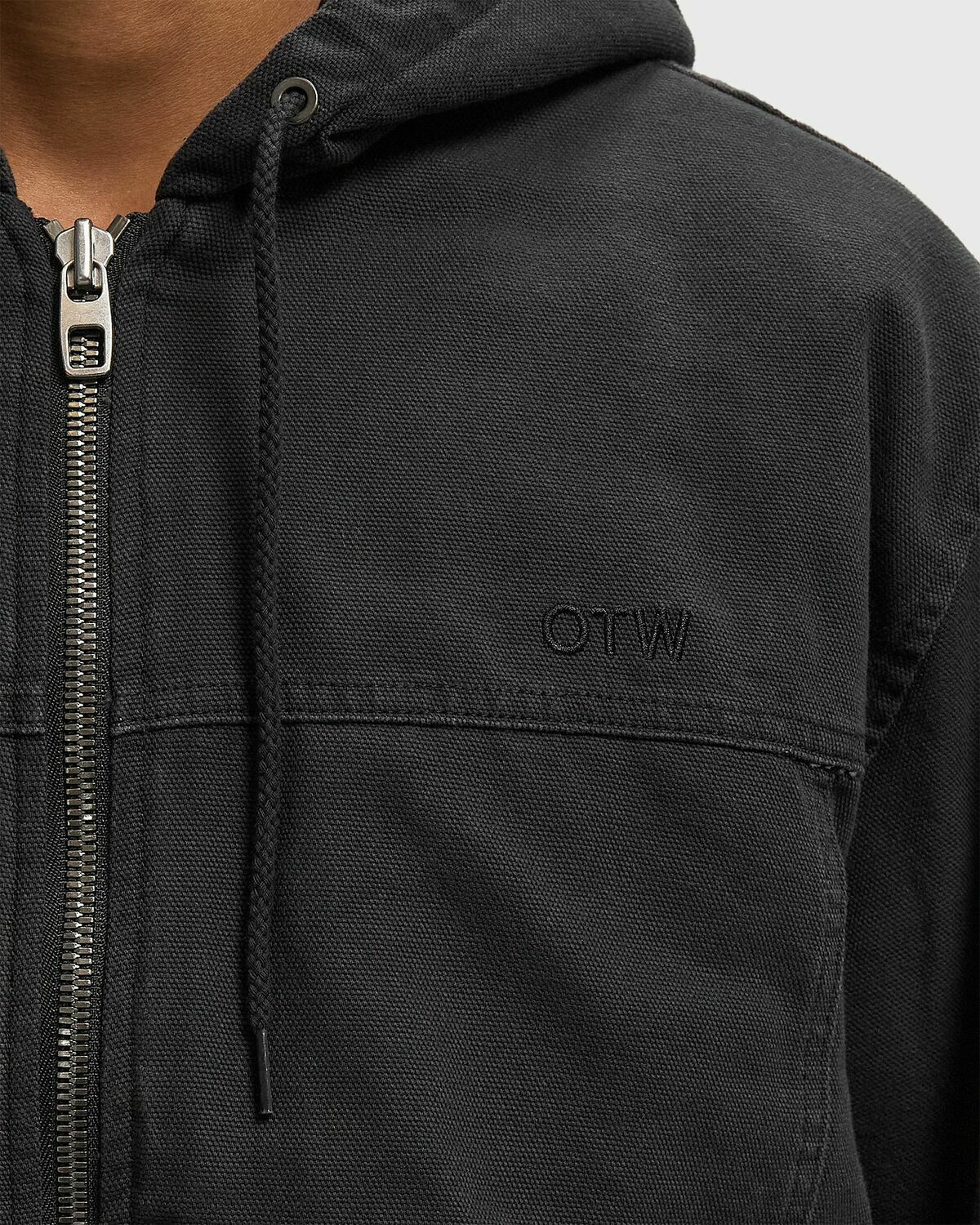 Vans OTW HOODED JACKET Black Mens Bomber Jacket Vans