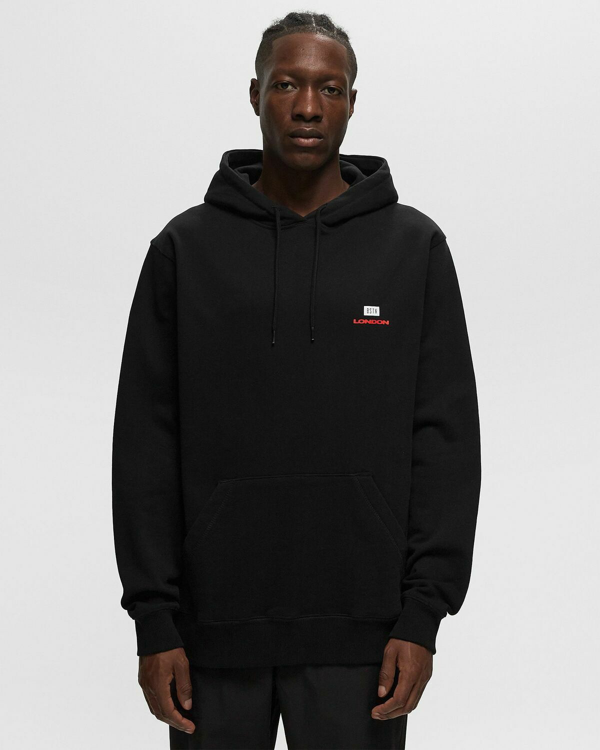 Bstn Brand Box Logo London Hoody Black Hoodies BSTN Brand