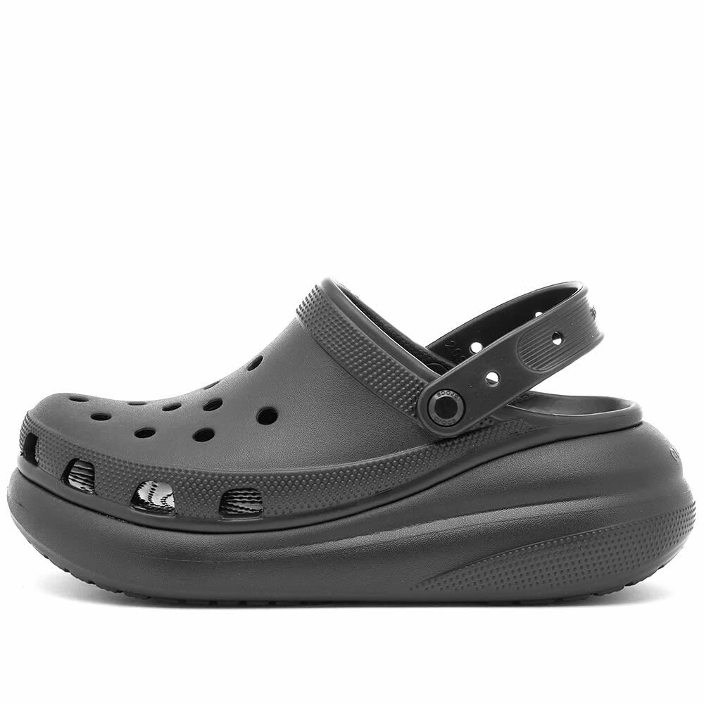 Crocs Women's Classic Crush Clog in Black Crocs