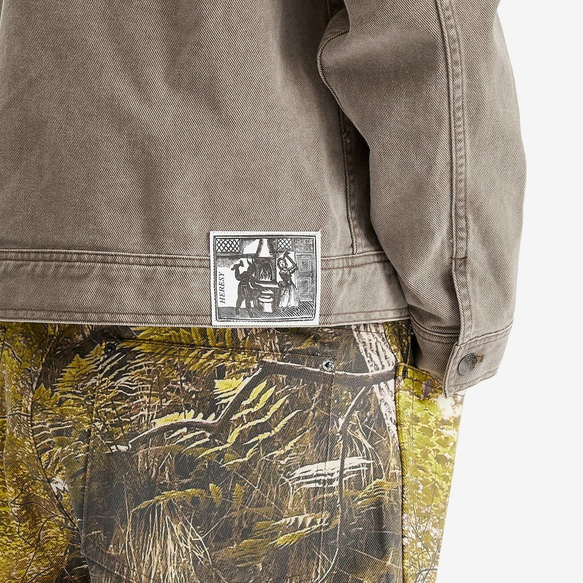 Heresy Men's Rust Jacket in Brown Heresy